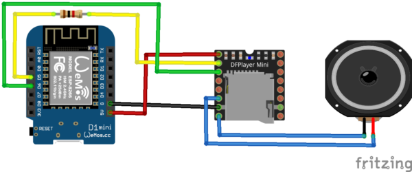 Mini DF MP3 player with MQTT control | Prutser