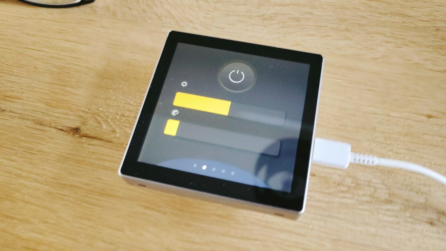 Home Assistant with Openhasp and cheap display using LGVL. | Prutser